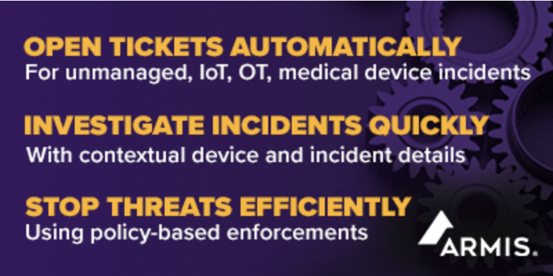 Vulnerability Response Integration with Armis