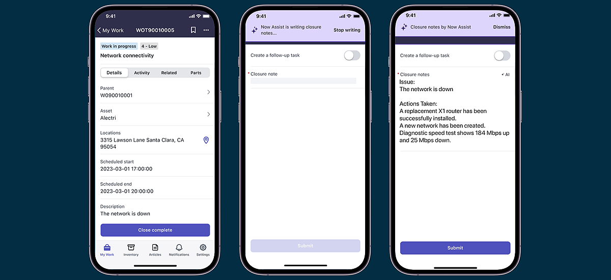 Now Assist for Field Service Management (FSM)