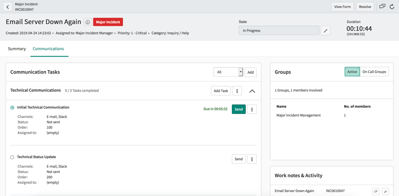 Collaboration Services - ServiceNow App