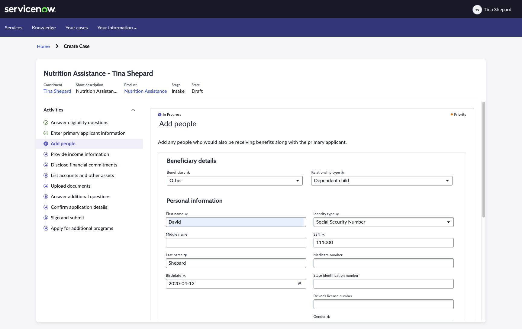Social Benefits Playbook - ServiceNow App